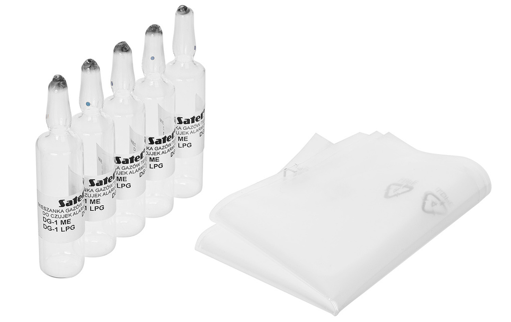 Gas detector test kit SATEL DG-TEST-1 test ampoules 5 pcs SSWiN system ...