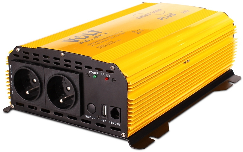 INVERTER VOLT POLSKA SINUS PLUS 3000 24V / 230V 1500/3000W | SPS24