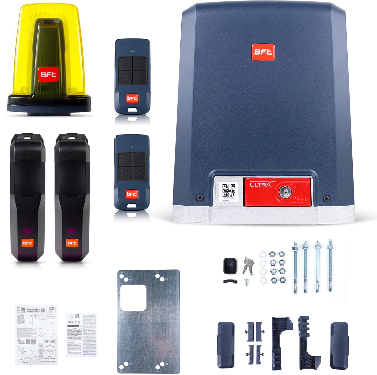 BFT DEIMOS ULTRA BT KIT B600 INT - opérateur automatique de portail ...
